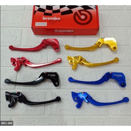 Jual Handle Rem ( Set Brembo Lipat Full Cnc ) berWarna Scoopy /Beat non ...