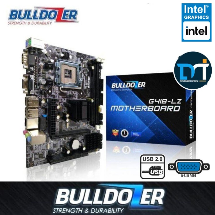 Jual Bulldozer G41B LZ I G41 - [Socket LGA 775 , G41, DDR3 SATA, m-ATX ...