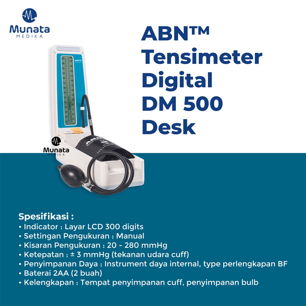 Jual Tensimeter Digital Abn DM500 | Pengganti Tensi airaksa | Shopee ...