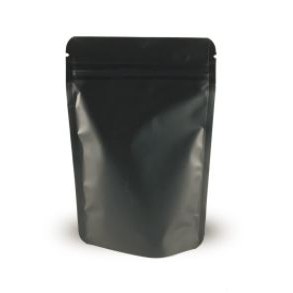 Jual 10 x 15 packaging plastic aluminium black ziplock bag kemasan ...