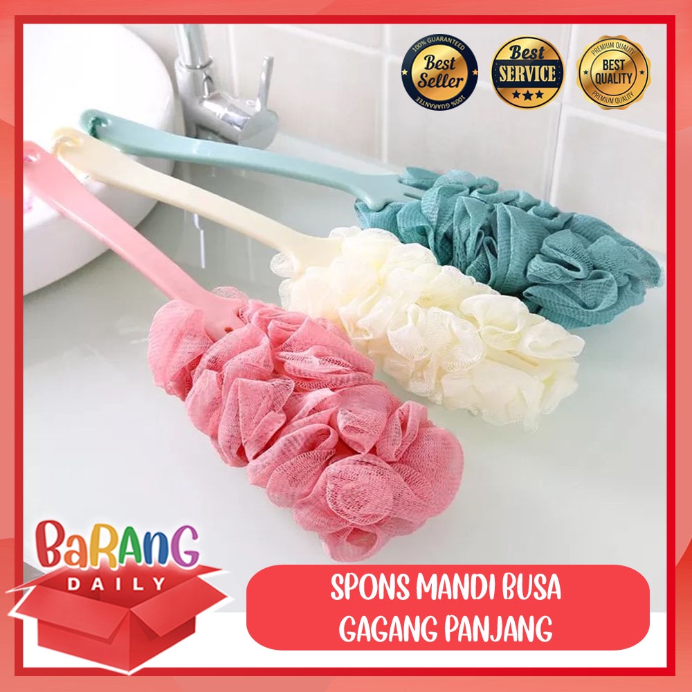 Jual Sikat Mandi Punggung Spon Mandi Busa Gagang Panjang Shower Puff ...
