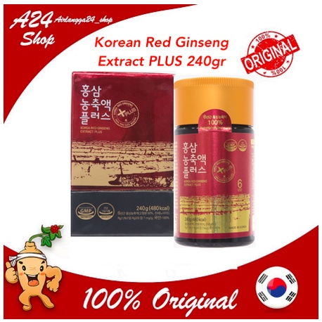 Jual Korean Red Ginseng Extract Plus 240g | Shopee Indonesia