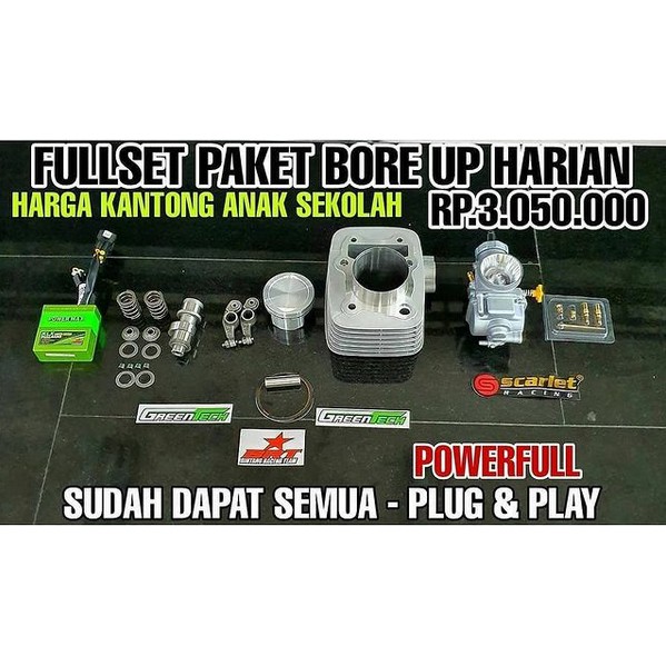 Jual PAKET BORE UP FULSET HARIAN | Shopee Indonesia