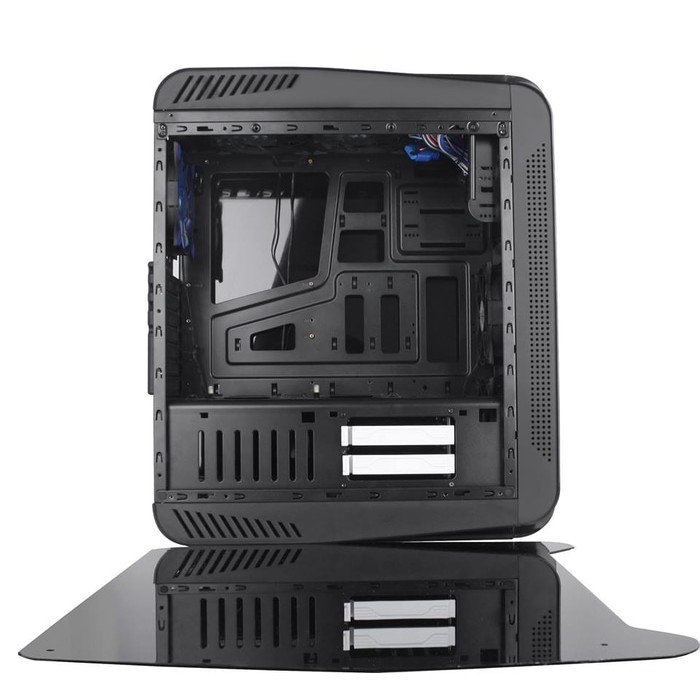 Jual ORIGINAL - CUBE GAMING GRANDES BLACK - Full Acrylic Double Side ...