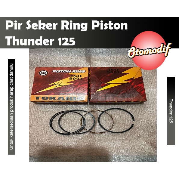 Jual Ring Piston Pir Seker Seher Thunder 125 Tokaido | Shopee Indonesia