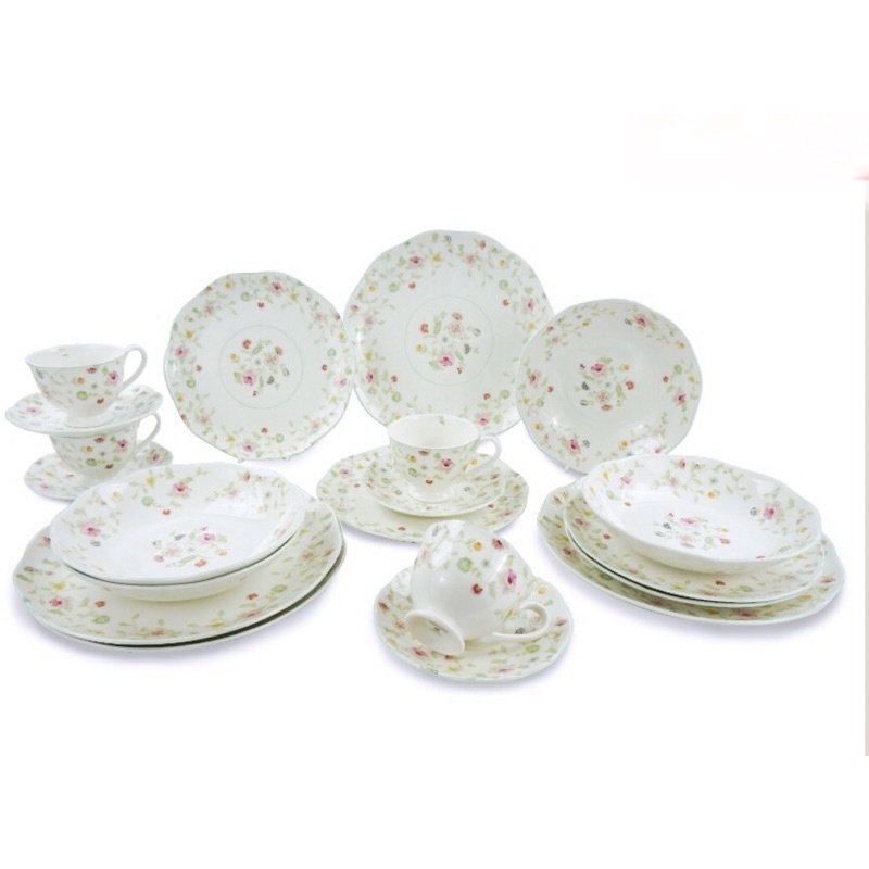 Jual Saint James Michelle Dinner Set 20pcs Dining Classic Plate Piring | Shopee Indonesia