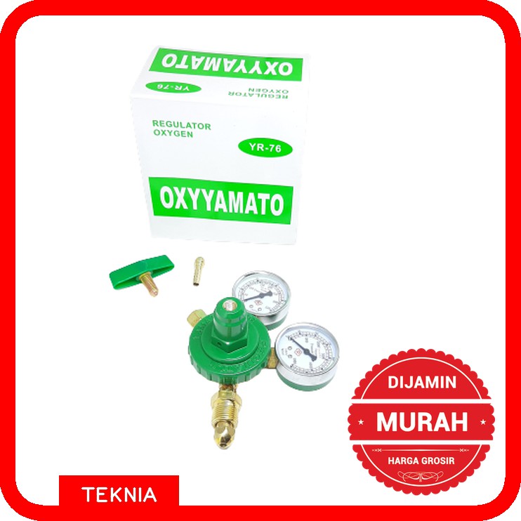Jual Regulator Las Oksigen Yamato - Regulator Oxygen - OXYYAMATO | Shopee Indonesia