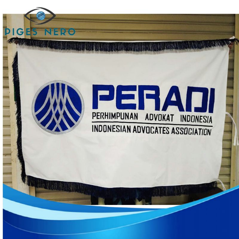 Jual Bendera Ruangan PERADI 90 x 135 Cm Bordir | Shopee Indonesia