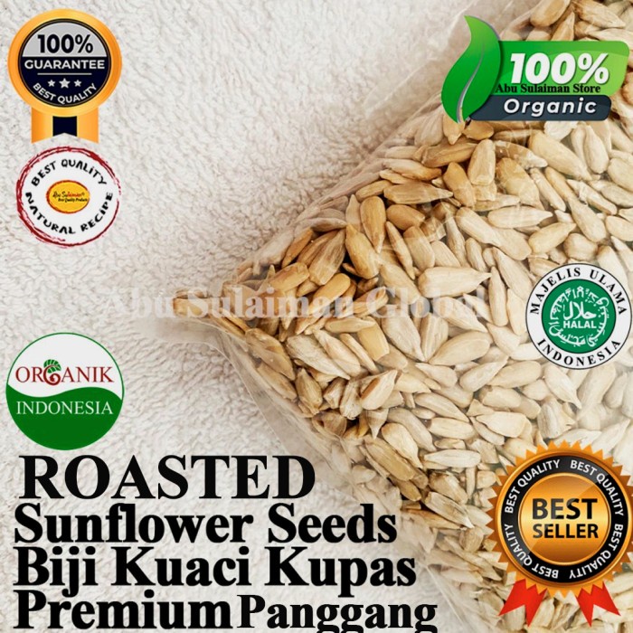 Jual Roasted Sunflower Seed 1 kg / Kuaci Kupas Panggang 1 kg / Super ...
