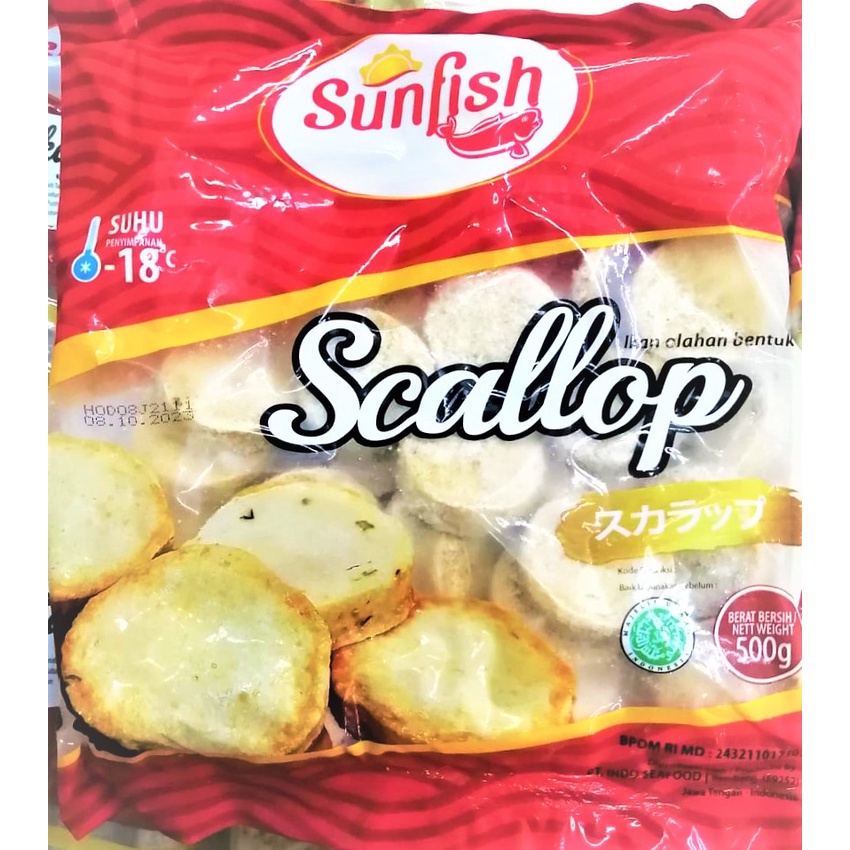 Jual Sunfish Scallop 500gr | Shopee Indonesia