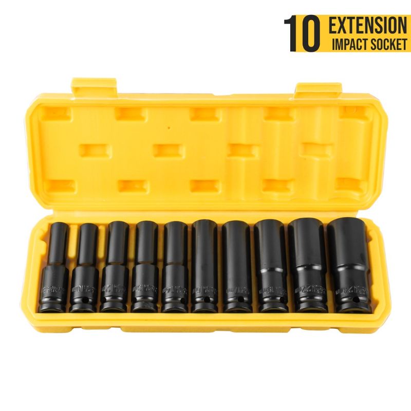 Jual 10Pcs Socket Set 1/2" - Mata Socket Impact 1/2 inch Ukuran 8-24mm ...