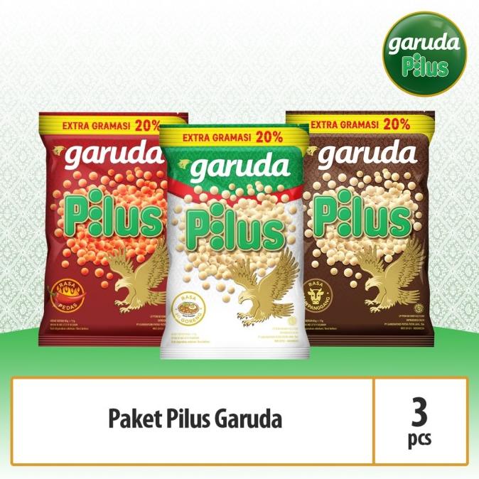 Jual Garuda Pilus Sapi Panggang, Mi Goreng & Premium Pedas- Snack ...