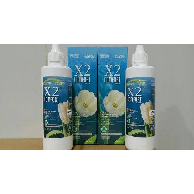 Jual Solution / cairan softlens X2 120ml | Shopee Indonesia