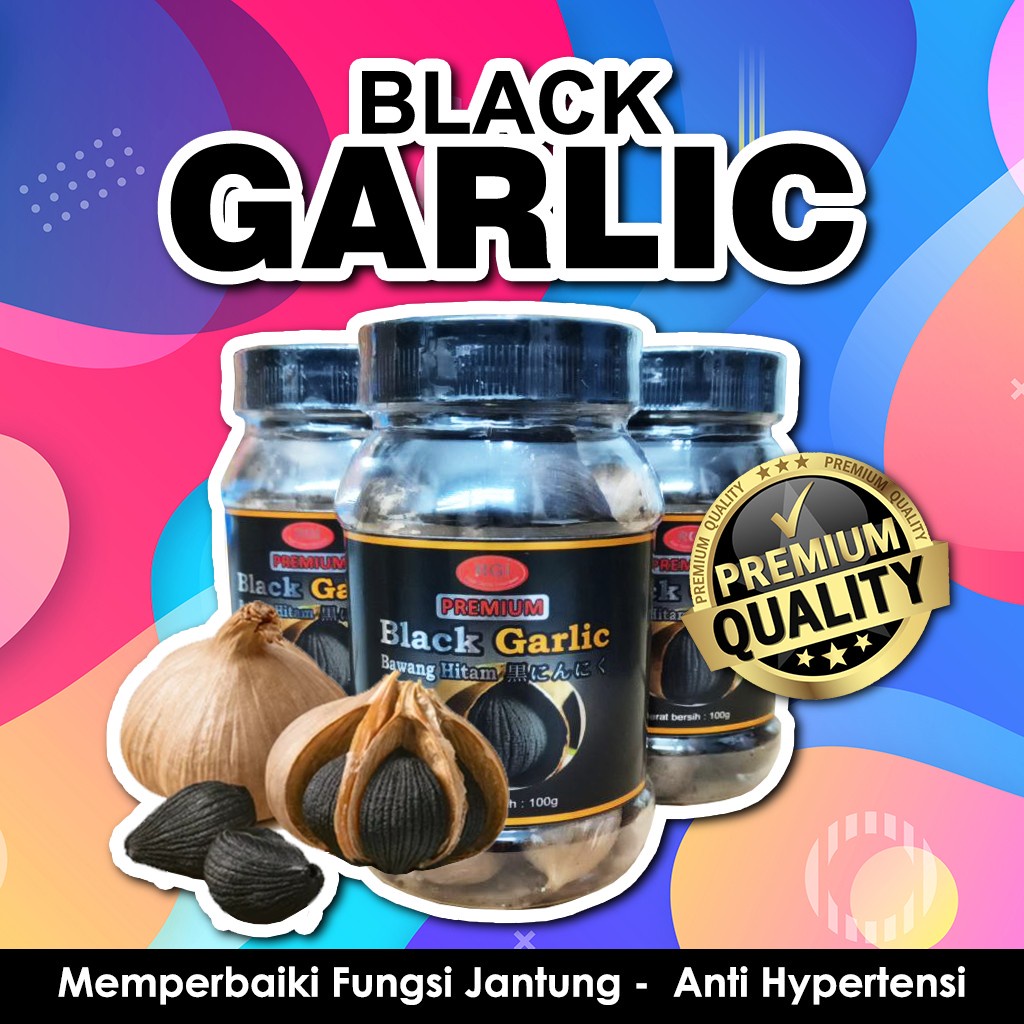 Jual Bawang Hitam Black Garlic Obat Otot Jantung Obat Tekanan Darah ...