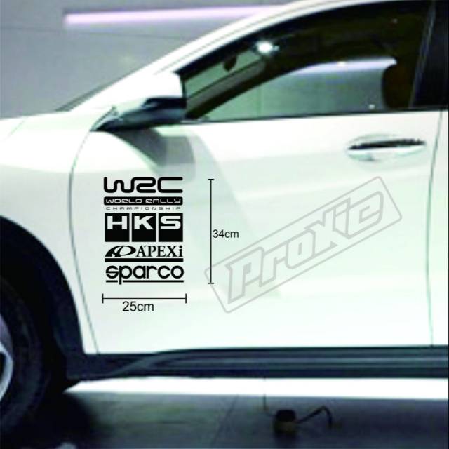 Jual Stiker mobil WRC body samping | Shopee Indonesia