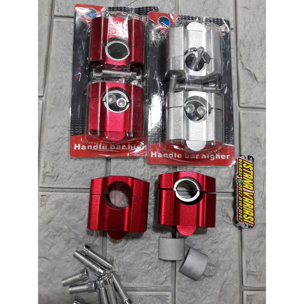 Jual RISER RAISER PENINGGI PENINGI STANG CNC UNIVERSAL BYSOM VIXION ...