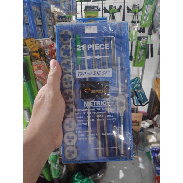 Jual Mata Senai | Tap And Die Set 21 Piece dan 40 Piece | Shopee Indonesia