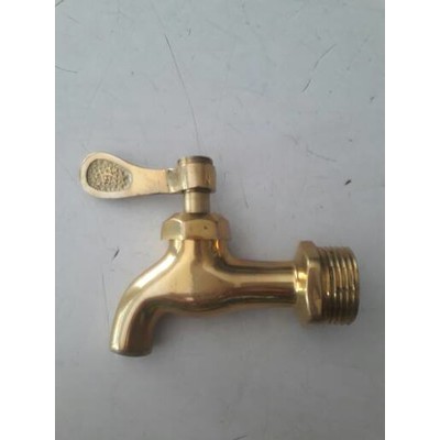Jual Kran kuningan asli 3/4" 1/2 inch. kran taman Kuningan. kran brass ...