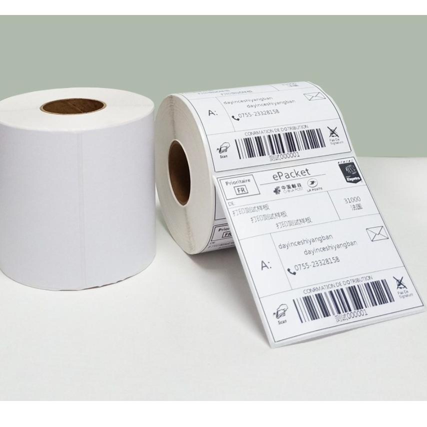 Jual Kertas Label Thermal 100x150 isi 500pc Sticker Receipt untuk semua jenis printer thermal ...