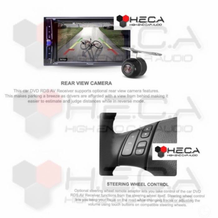 Jual Pioneer Avh-A105Dvd Head Unit Double Din Tape Audio Mobil Avh A105 ...