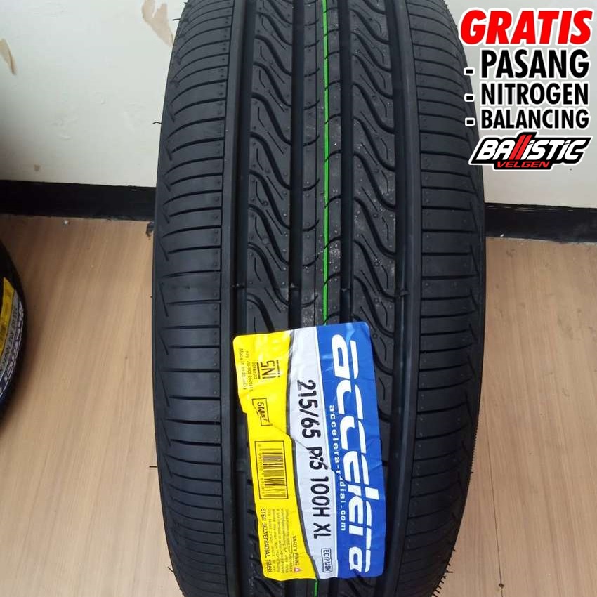 Jual Ban mobil Tubles ukuran 215 65 ring 15 merek Accelera Eco Plush 215/65 R15 toko ban mobil ...