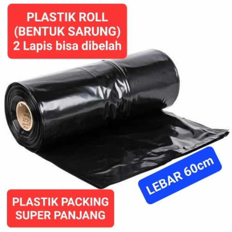Jual Plastik Packing Meteran | Polymailer bag roll per meter | Kantong ...