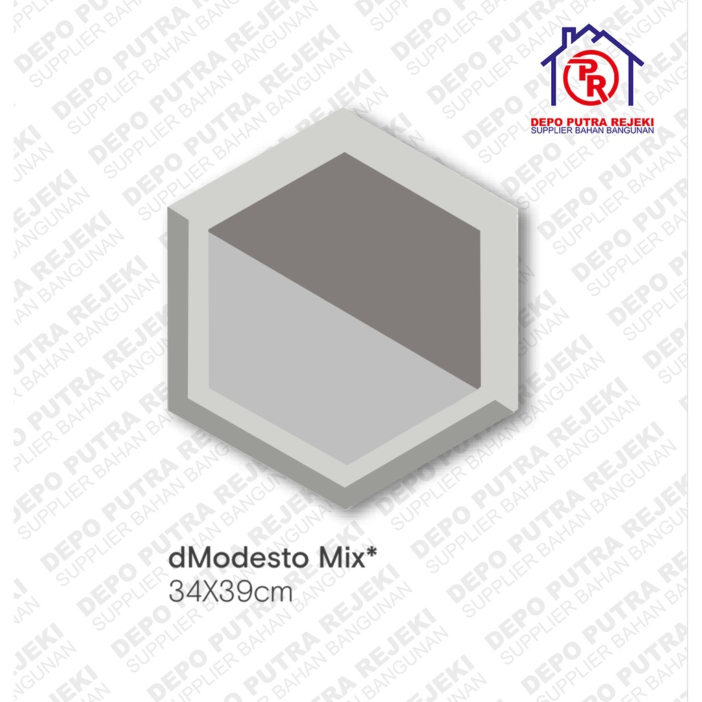 Jual KERAMIK ROMAN HEXAGONAL - SEGI ENAM - DMODESTO CUBE | Shopee Indonesia