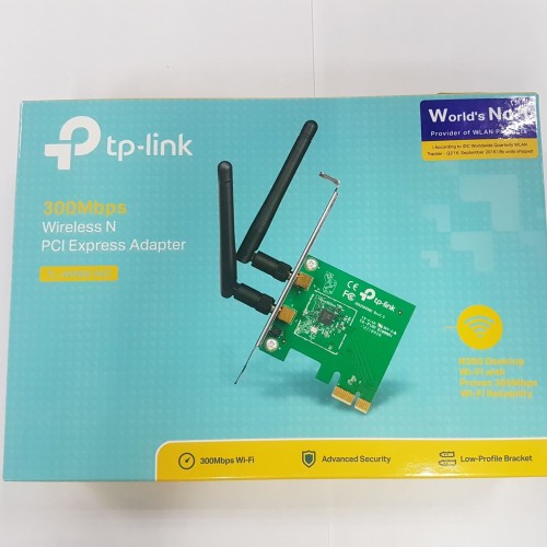 Jual TP-LINK TL-WN881ND Wireless N PCI Express Adapter / PCI Express ...