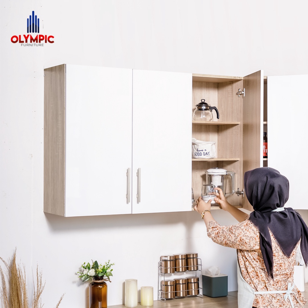 Jual MORE Olympic Kitchen Set / Rak Dapur 3 Pintu / Rak Dapur Atas ...