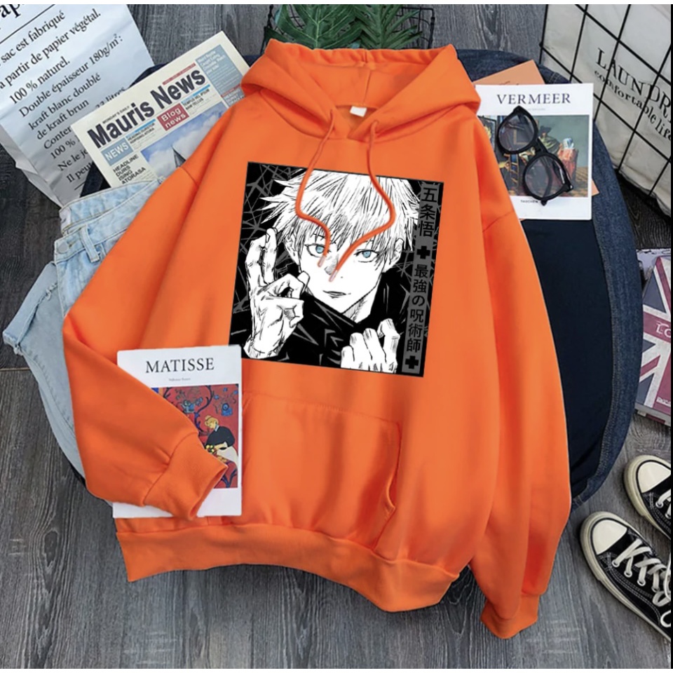 Jual SATORU GOJO ILUTION ANIME Jumper Hoodie II Sweater Hoodie Anime II ...