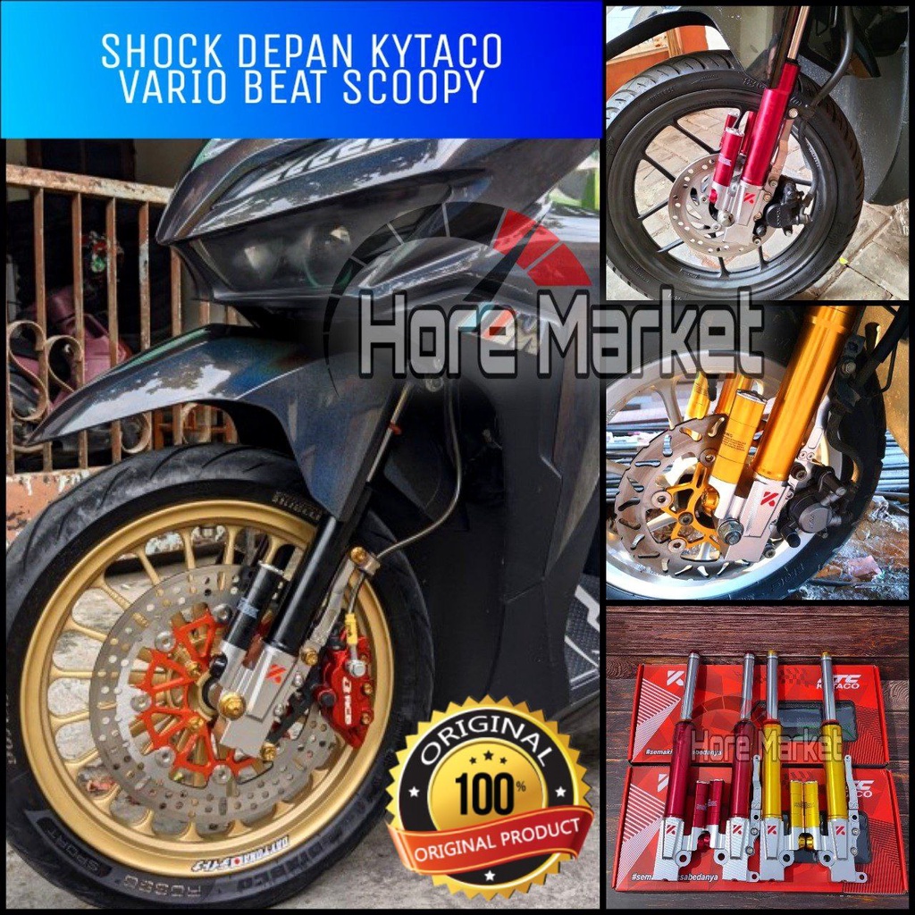 Jual SHOCK DEPAN KTC KYTACO SFF 05 VARIO 125 150 NEW OLD BEAT FI DELUXE ...