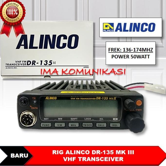 Jual Rig Alinco Dr 135 Mk3 Radio Rig Alinco Dr-135 Mk Iii Original Japan | Shopee Indonesia