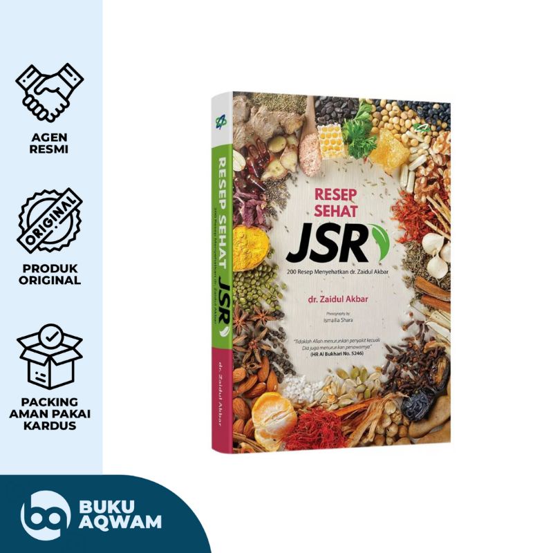 Jual BUKU RESEP SEHAT JSR DR. ZAIDUL AKBAR | Shopee Indonesia