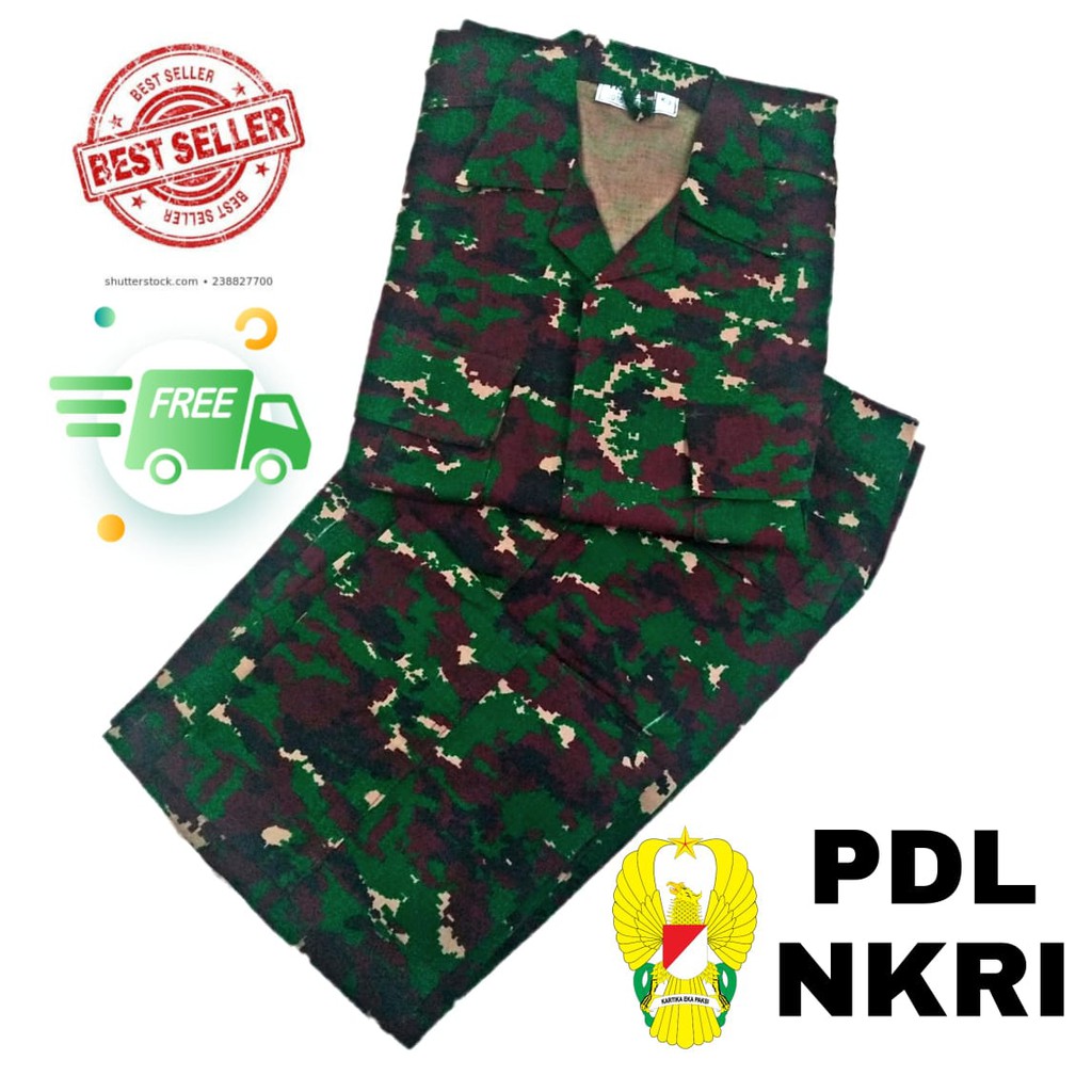 Jual BAJU PDL TNI NKRI | Shopee Indonesia