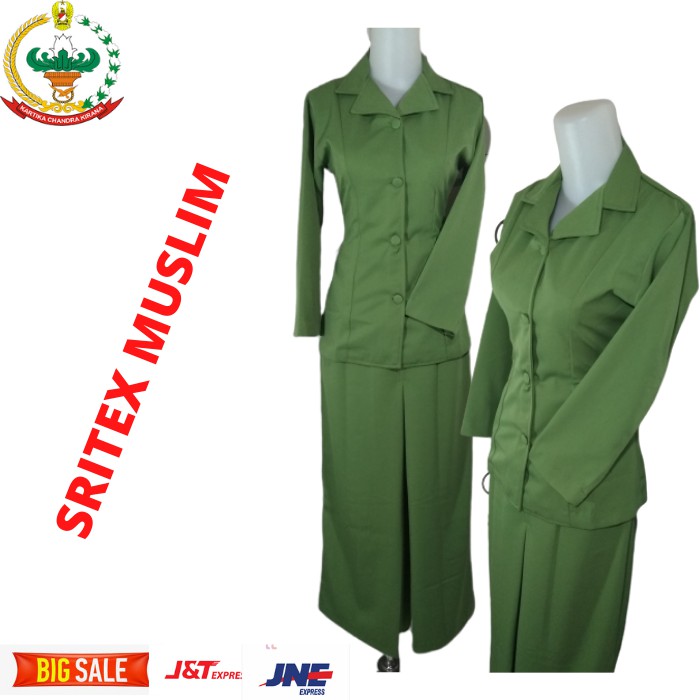 Jual Pakaian persit psk sritex muslim panjang | Shopee Indonesia