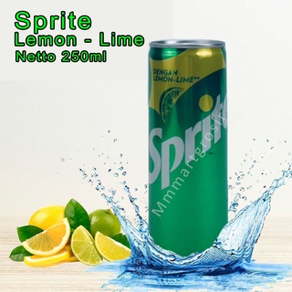 Jual Sprite / Minuman Lemon Lime / Minuman Soda Kaleng / 250ml | Shopee ...