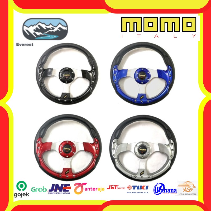 Jual Stir Setir Mobil Momo Racing 13 inch Universal | Shopee Indonesia