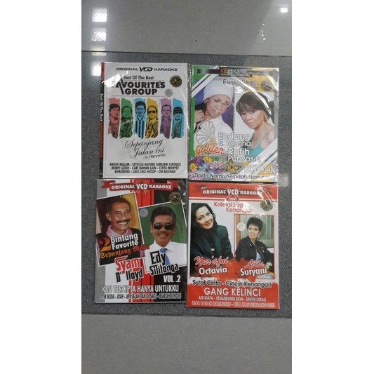 Jual VCD Karaoke tembang kenangan favourite indonesia 4disc original | Shopee Indonesia