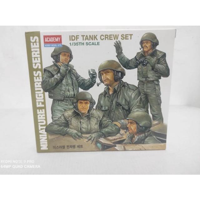 Jual Mainan Rakitan ACADEMY IDF TANK CREW SET 1380 TS6 MV Baru | Shopee ...