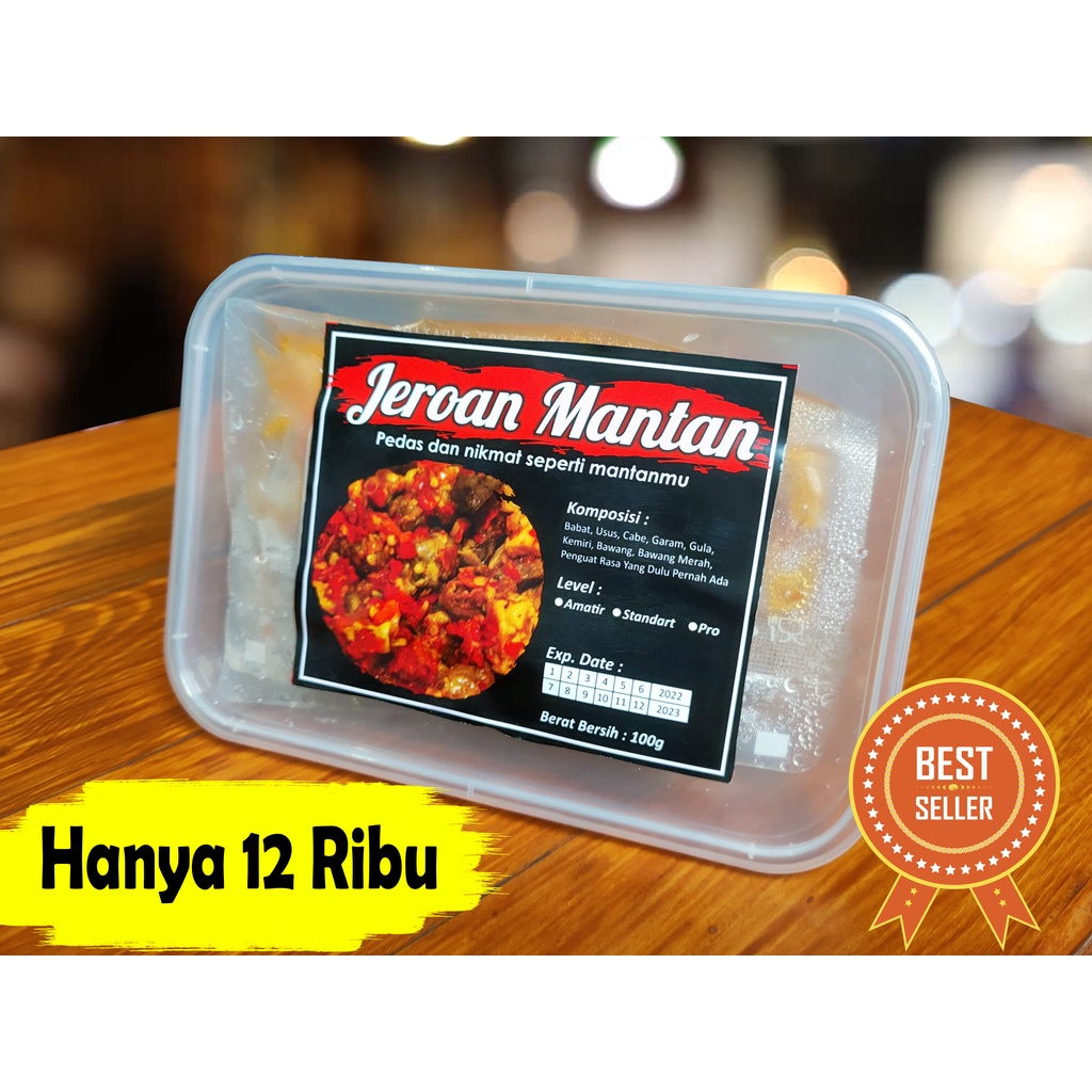 Jual VIRAL !!! JEROAN MANTAN !!! BABAT USUS SAPI OSENG MERCON ...