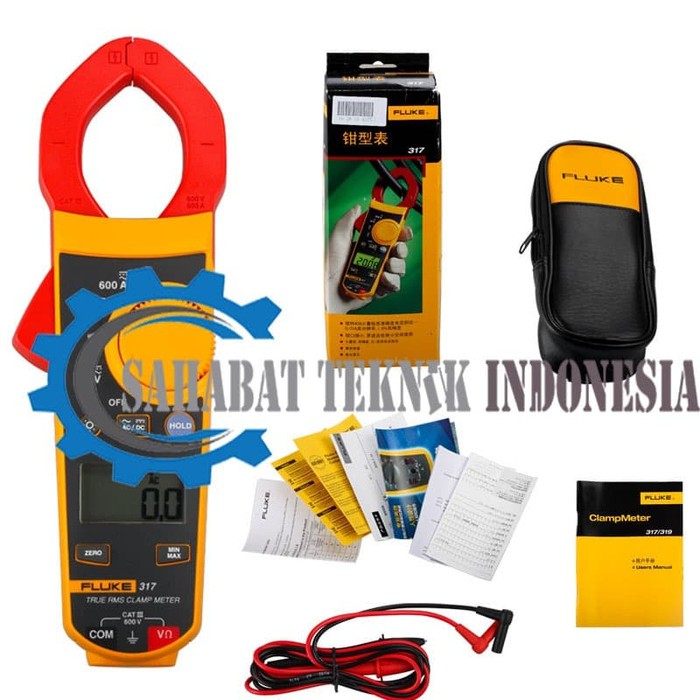 Jual Jual FLUKE 317 600 AMP TRUE RMS AC/DC CLAMP METER | Shopee Indonesia