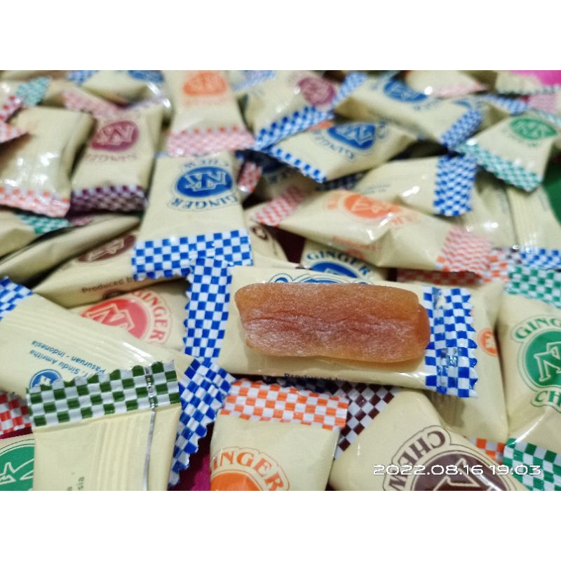 Jual PERMEN JAHE SIN A GINGER CANDY CHEW PERMEN JADUL TING TING JAHE ...