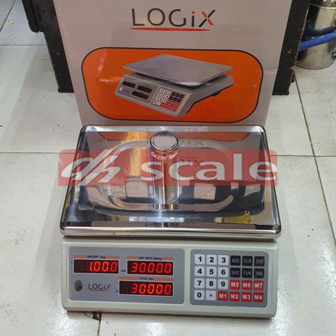 Jual Timbangan Laundry, Buah, Digital, Daging, Telur, Sayur, Logix 40 Kg - Packing Standar Kak ...