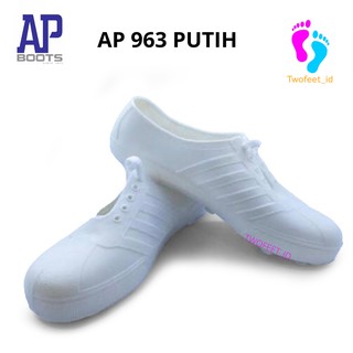 Jual Sepatu Karet AP Boots Multi Fungsi- AP PUL BOLA 963 Putih dan 967 ...