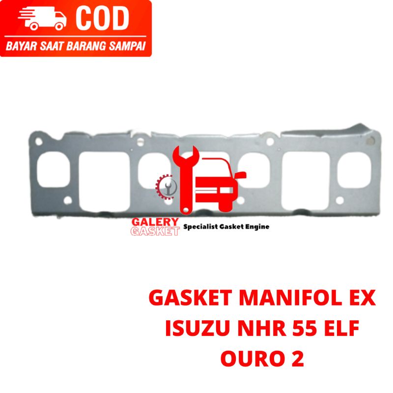 Jual PACKING PAKING MANIFOL API GASKET MANIFOLD EX ISUZU NHR 55 ELF ...