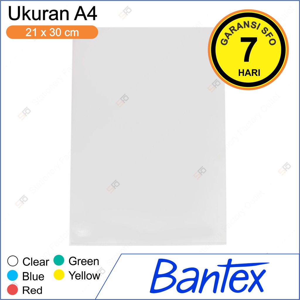 Jual Map L Bantex A4 - PP Folder 2242 | Shopee Indonesia