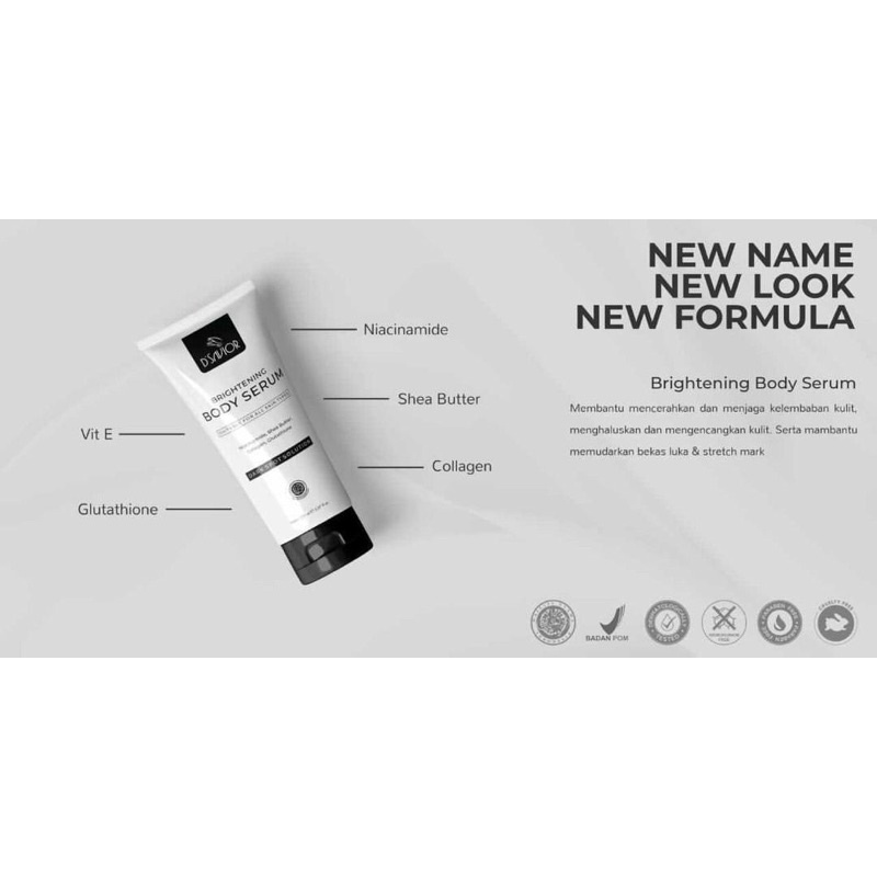 Jual Dsavior (Brightening Body Serum) | Shopee Indonesia