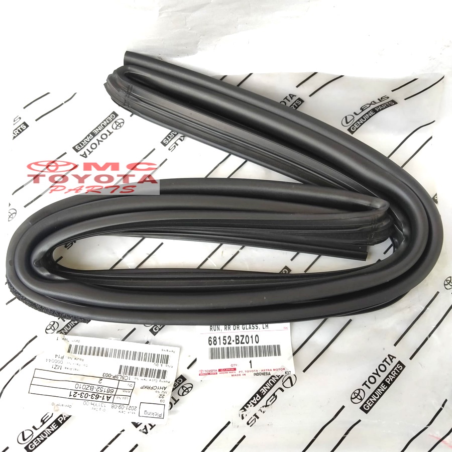 Jual Karet Channel (Kaca) Avanza, Xenia Old 68141-BZ010 | 68142-BZ010 ...