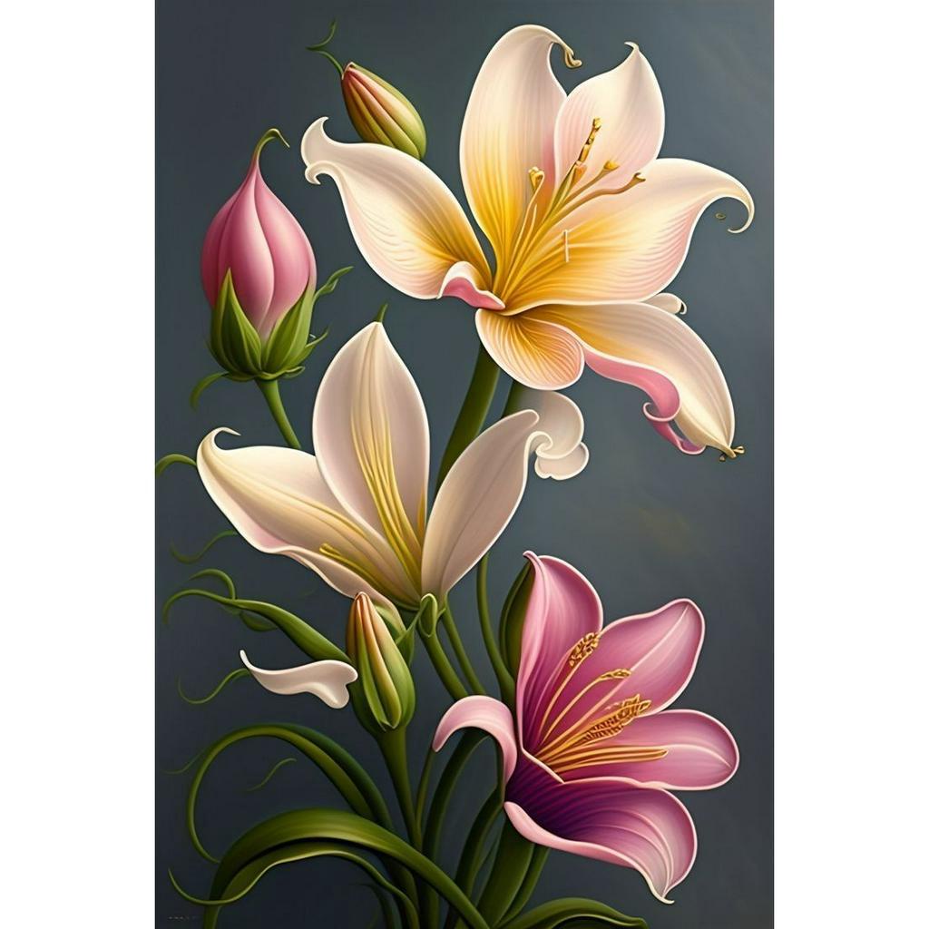 Jual HIASAN DINDING BUNGA REALISTIK AESTHETIC (20X30) WALL DECOR ...