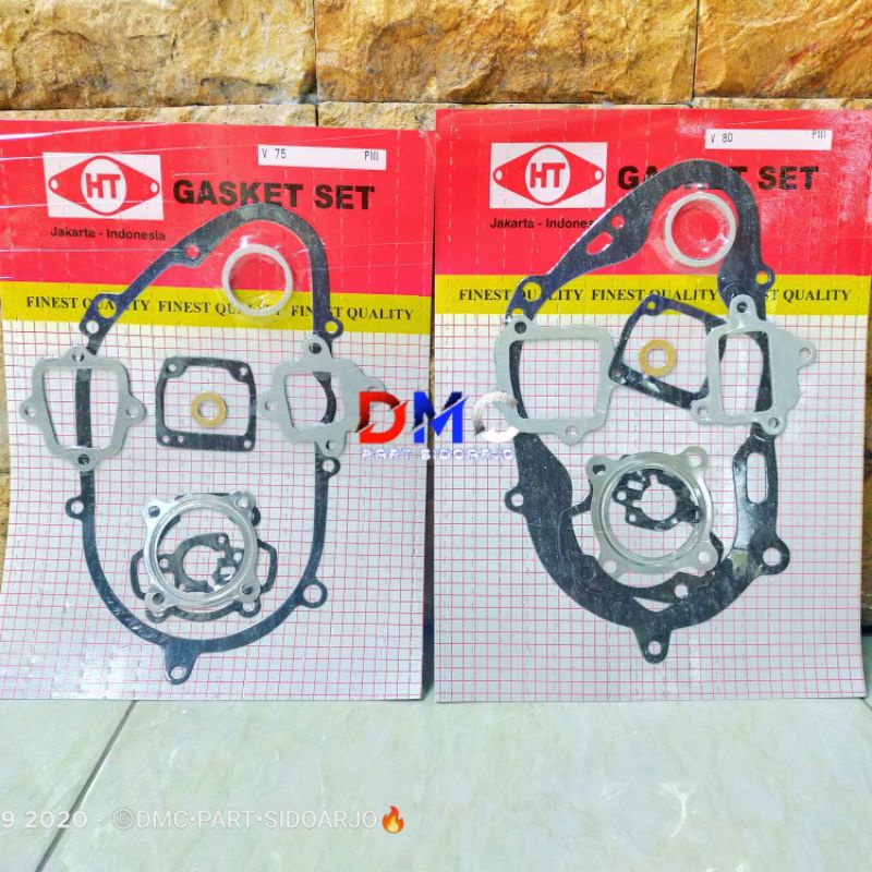 Jual PACKING PAKING Full set Yamaha V75 V75dx V80 V80ss Superdeluxe Excellent .Merk HT | Shopee ...